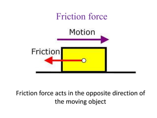 Balanced unbalanced ,gravity ,friction | PPT