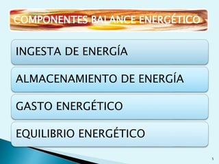 Balance energético | PPTX