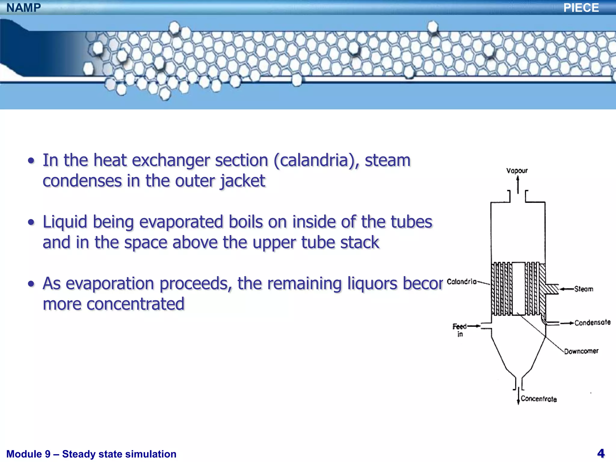 Balance evaporador 2012 | PPTX