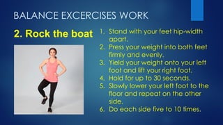BALANCE EXERCISE.pptx nljjjbighbhgjhghgh | PPT