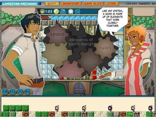 Balance and Flow through the 5 elements in game design | PPTX