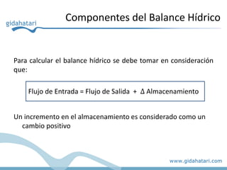 Balance hidrico | PDF