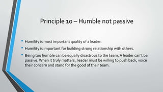 Balance in leadership | PPTX