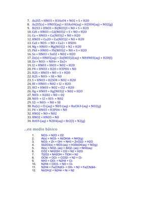 balanceo de ecuaciones quimicas para estudiantes de bachillerato | PDF