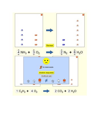 Balanceo de ecuaciones quimicas | DOCX | Chemistry | Science