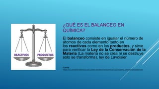 Balanceo de ecuaciones químicas.pptx
