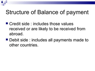Balance of payment | PPT