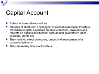 Balance of payment | PPT