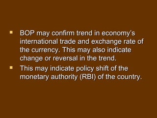 Balance of payment | PPT