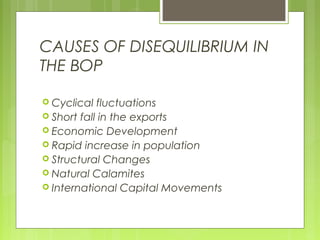 Balance of Payment(BOP) | PPT