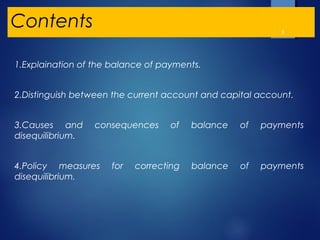 Balance of payment | PPT