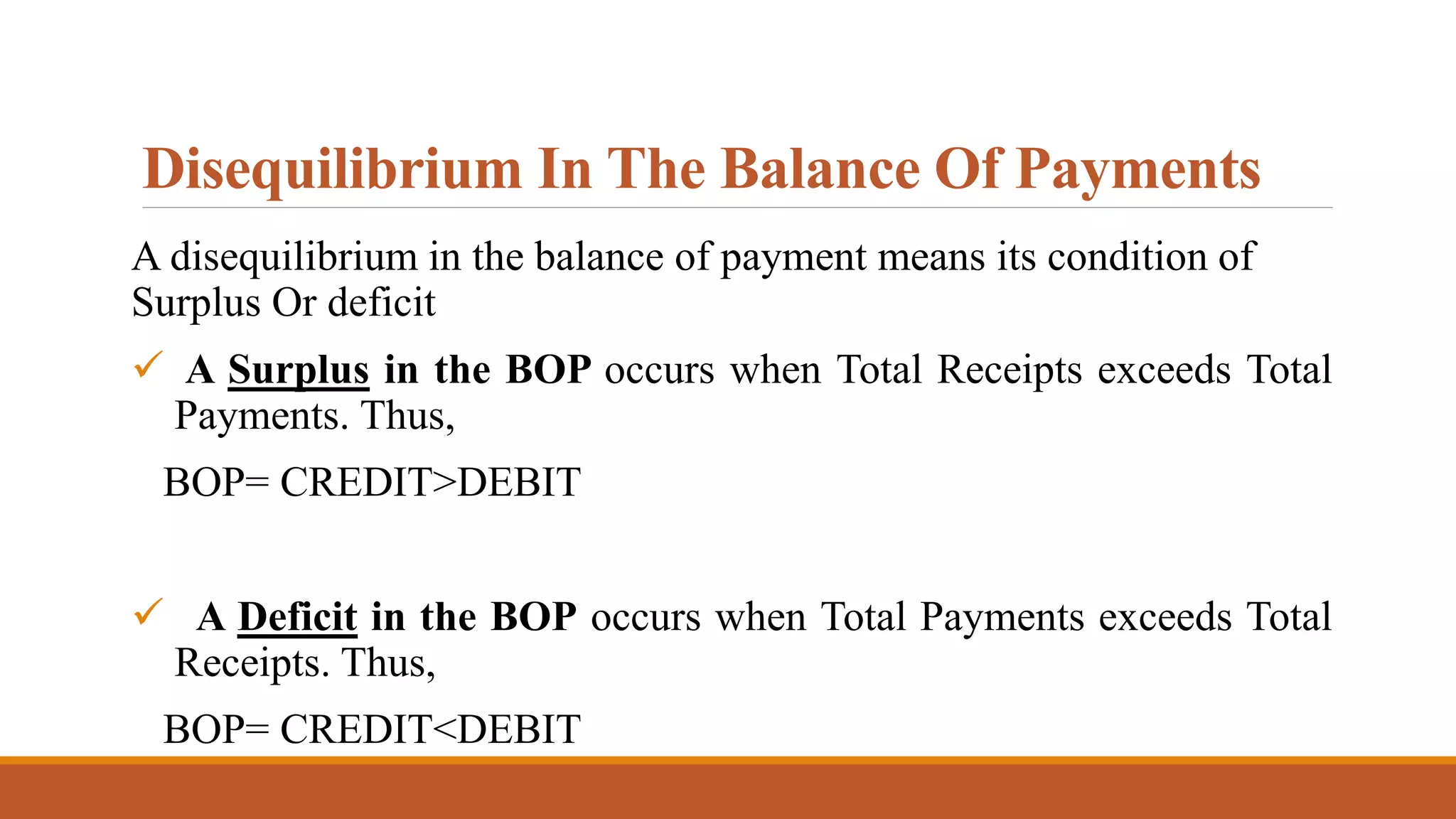 Balance of payment | PPTX