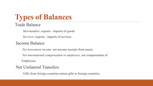 Balance of payment | PPTX | Stocks and Bonds | Personal Investing