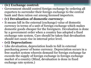 Balance of payment | PPT