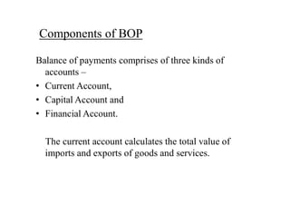 Balance of payment | PDF