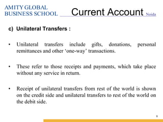 Balance of Payment and its components .ppt