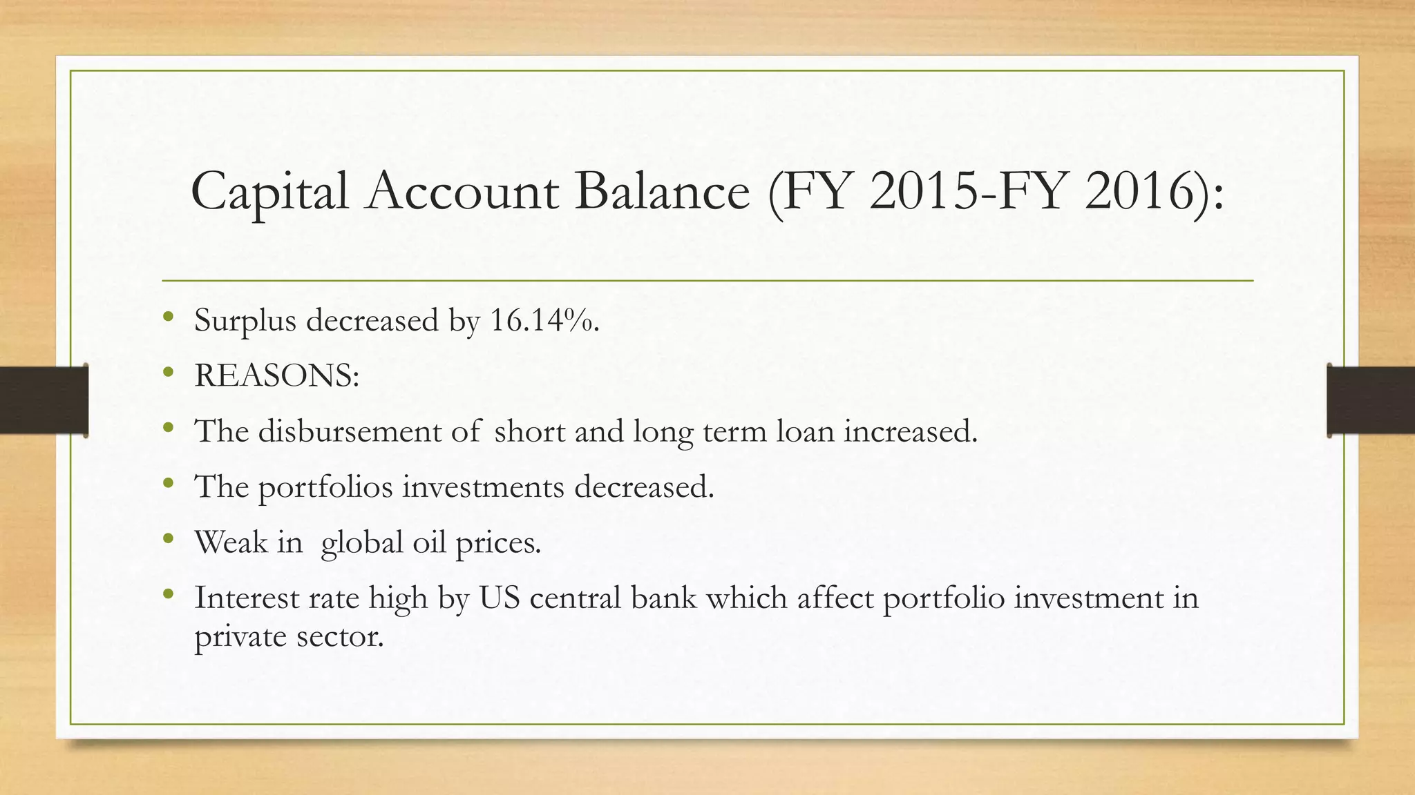 Balance of payment (bop) trend analysis jannat | PPTX