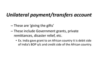 Balance of payments | PPTX