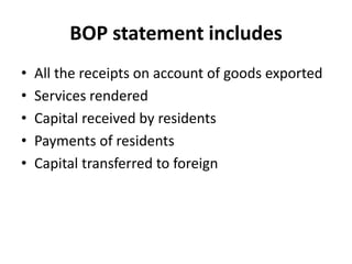 Balance of payments | PPTX