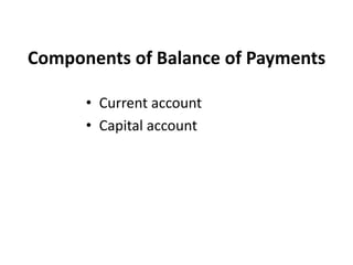 Balance of payments | PPTX