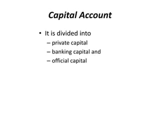 Balance of payments | PPTX