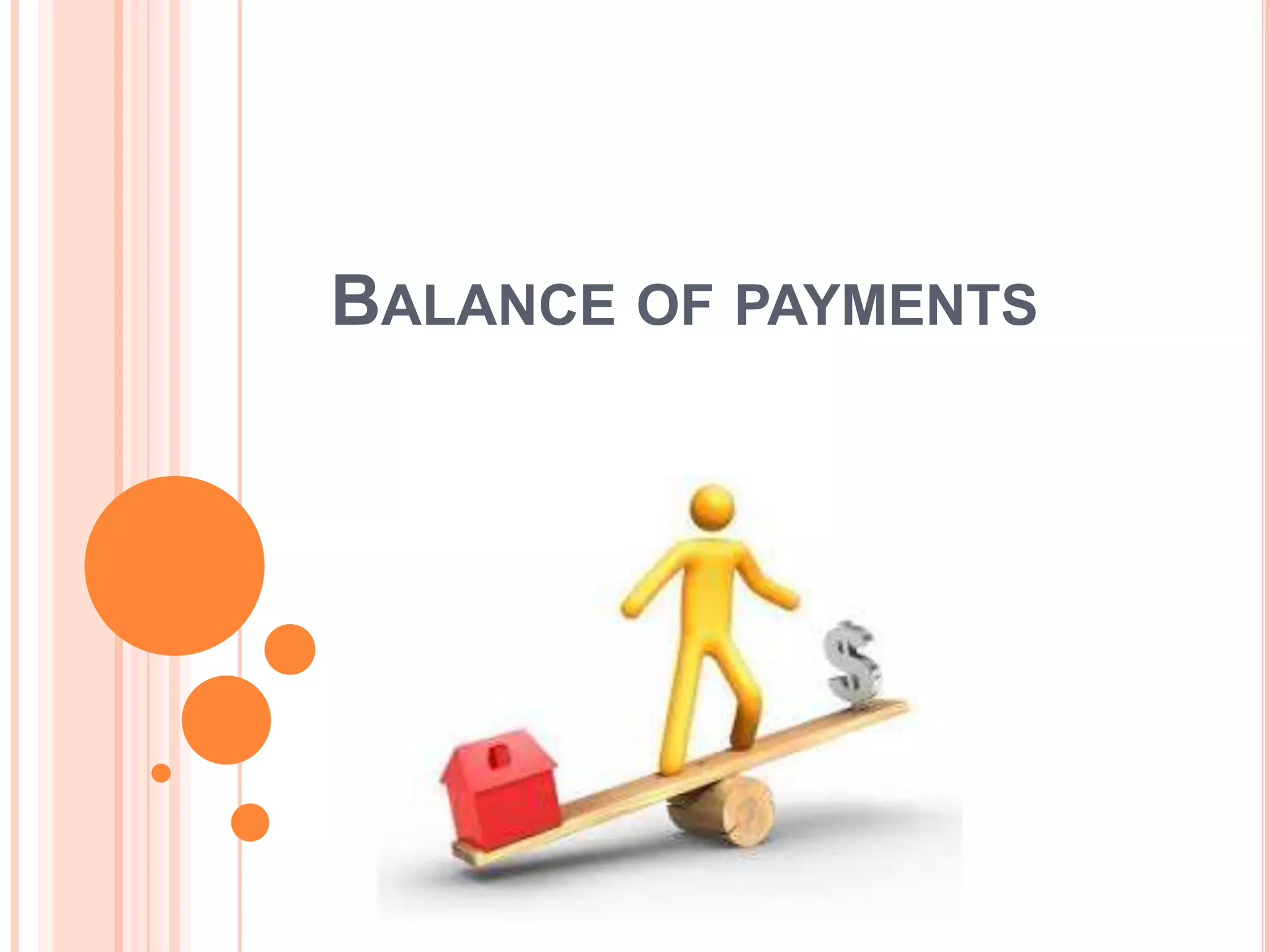 Balance of payments | PPTX