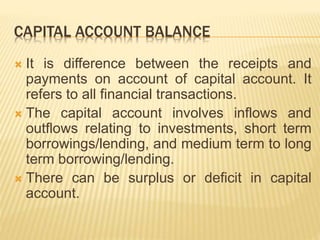 Balance of payments | PPTX