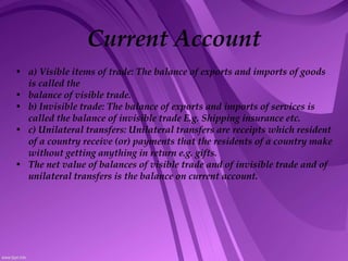 Balance of payments | PPT