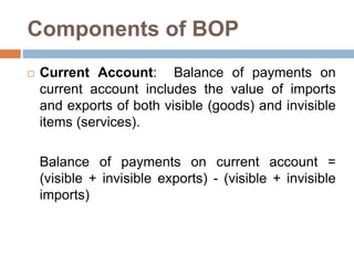 Balance of payments | PPTX