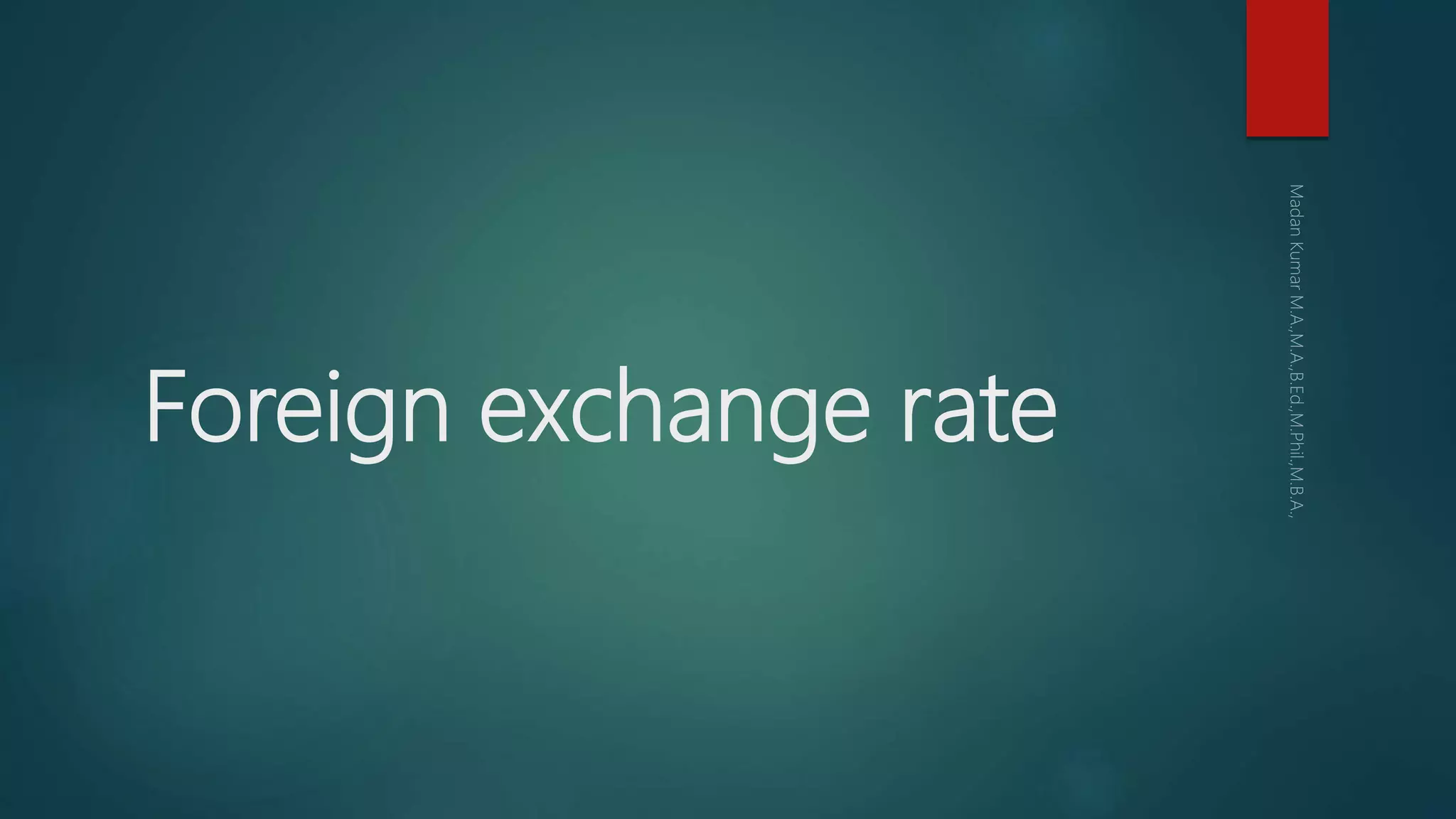 Balance of payments | PPTX