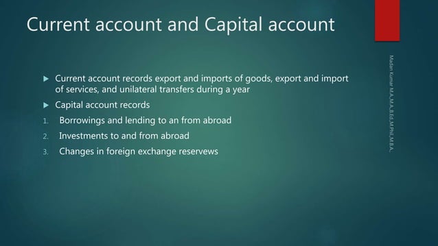 Balance of payments | PPTX