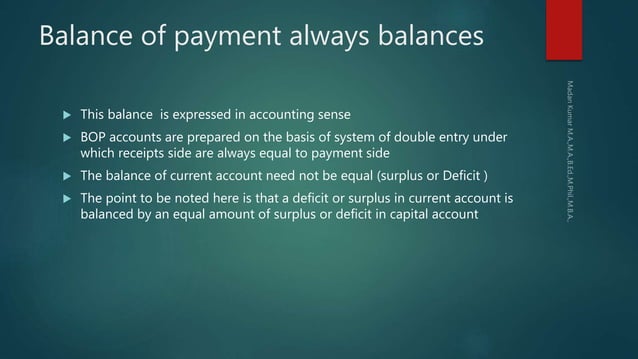 Balance of payments | PPTX