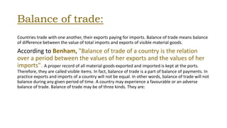 BALANCE OF PAYMENTS and balance of trade.pptx