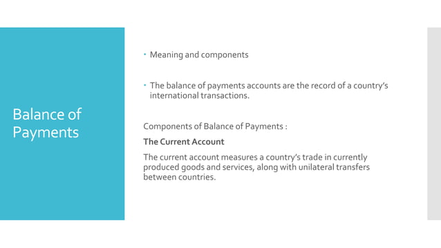 Balance of Payments and Exchange Rate PPT.pptx
