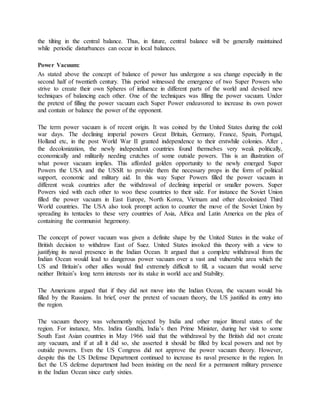 Balance of power | DOCX