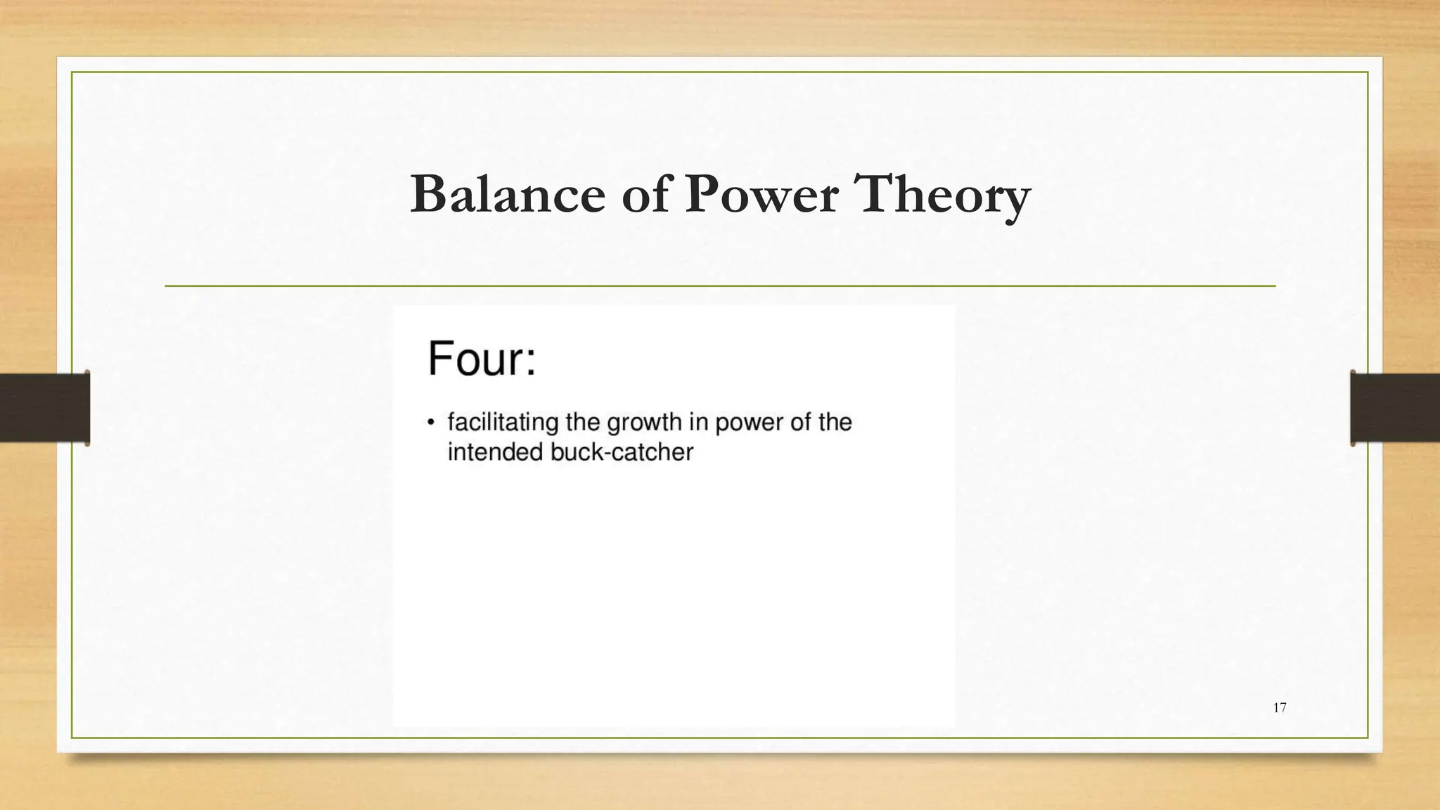 BALANCE OF POWER. IB GLOBAL POLITICS NOTES | PPTX
