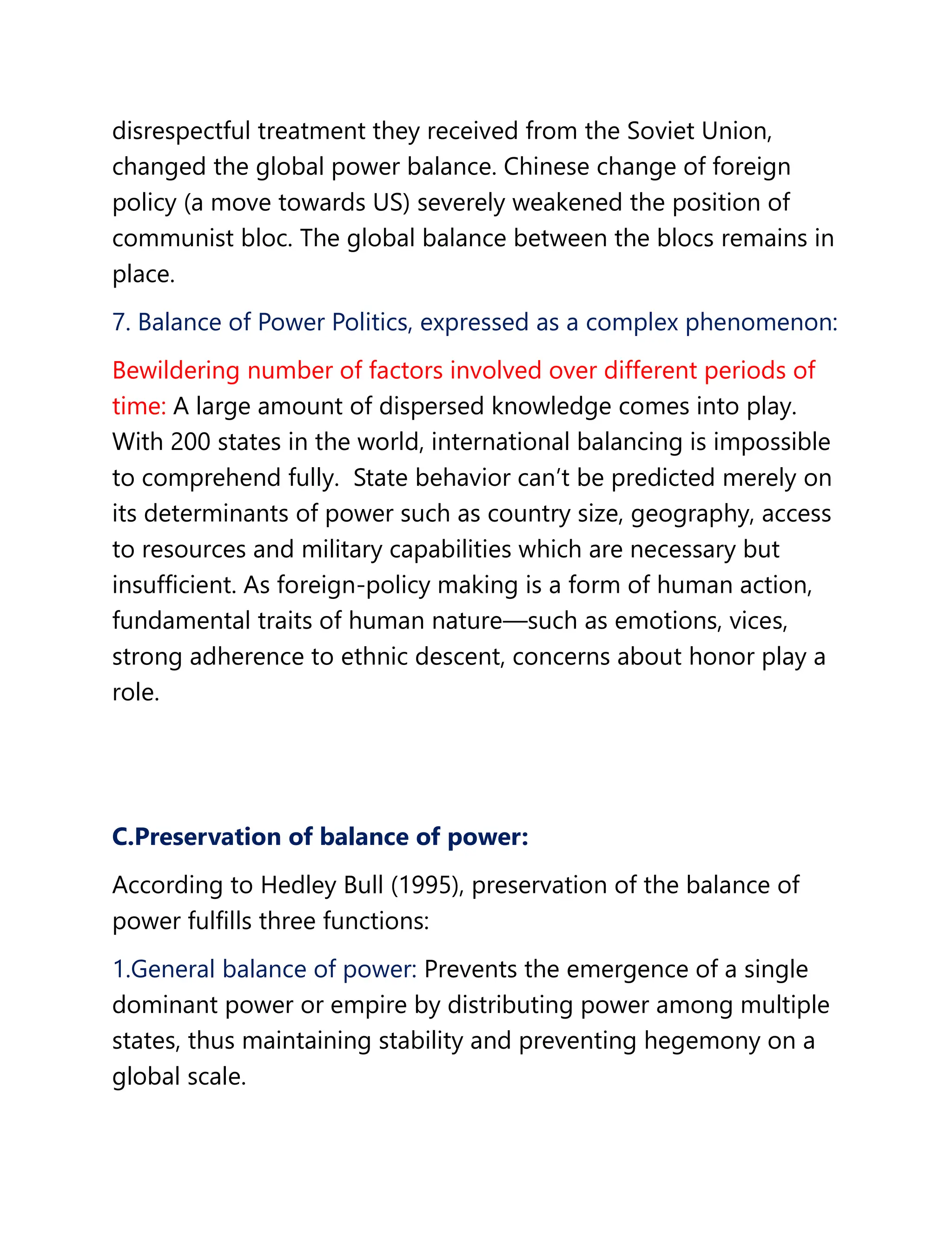 Balance of Power for CSS PMS. YOU CAN CHOOSE SPECIFIC DETAILS FOR ...