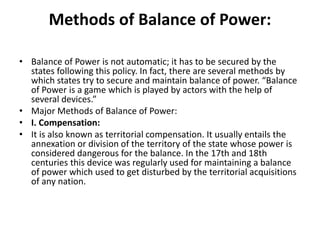 Balance of power new (1).pptx. political science subject.polity ...