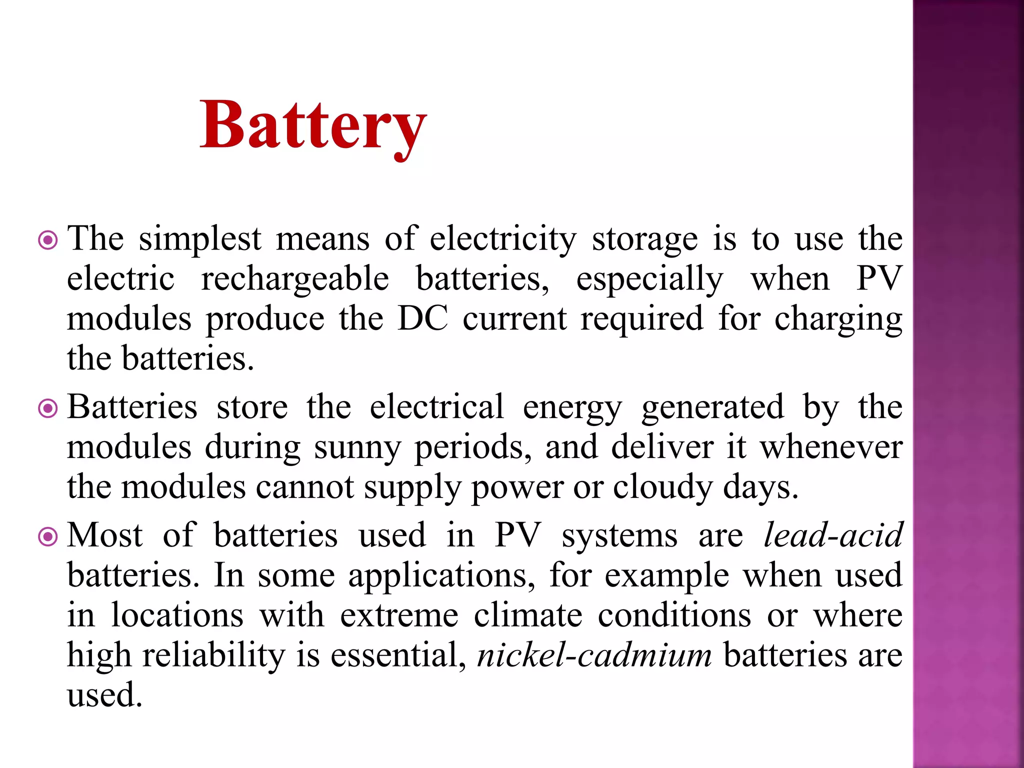 Balance of system | PPTX