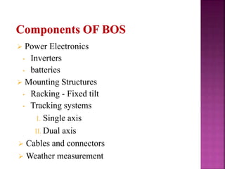 Balance of system | PPTX