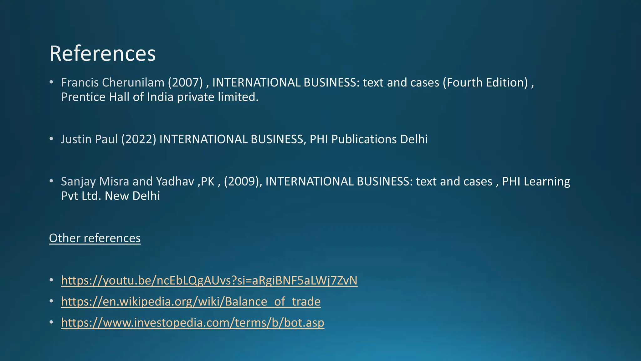 Balance of trade, meaning, favourable,unfavourable.pptx