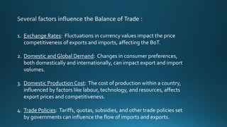 Balance of trade, meaning, favourable,unfavourable.pptx