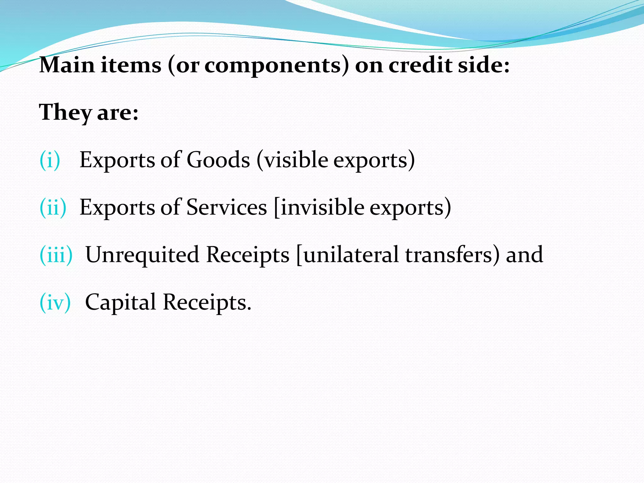 Balance of trade and balance of payment | PPT