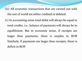 Balance of trade and balance of payment | PPTX