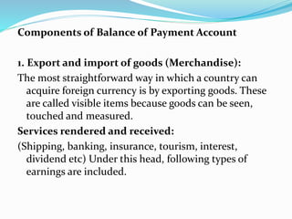Balance of trade and balance of payment | PPT