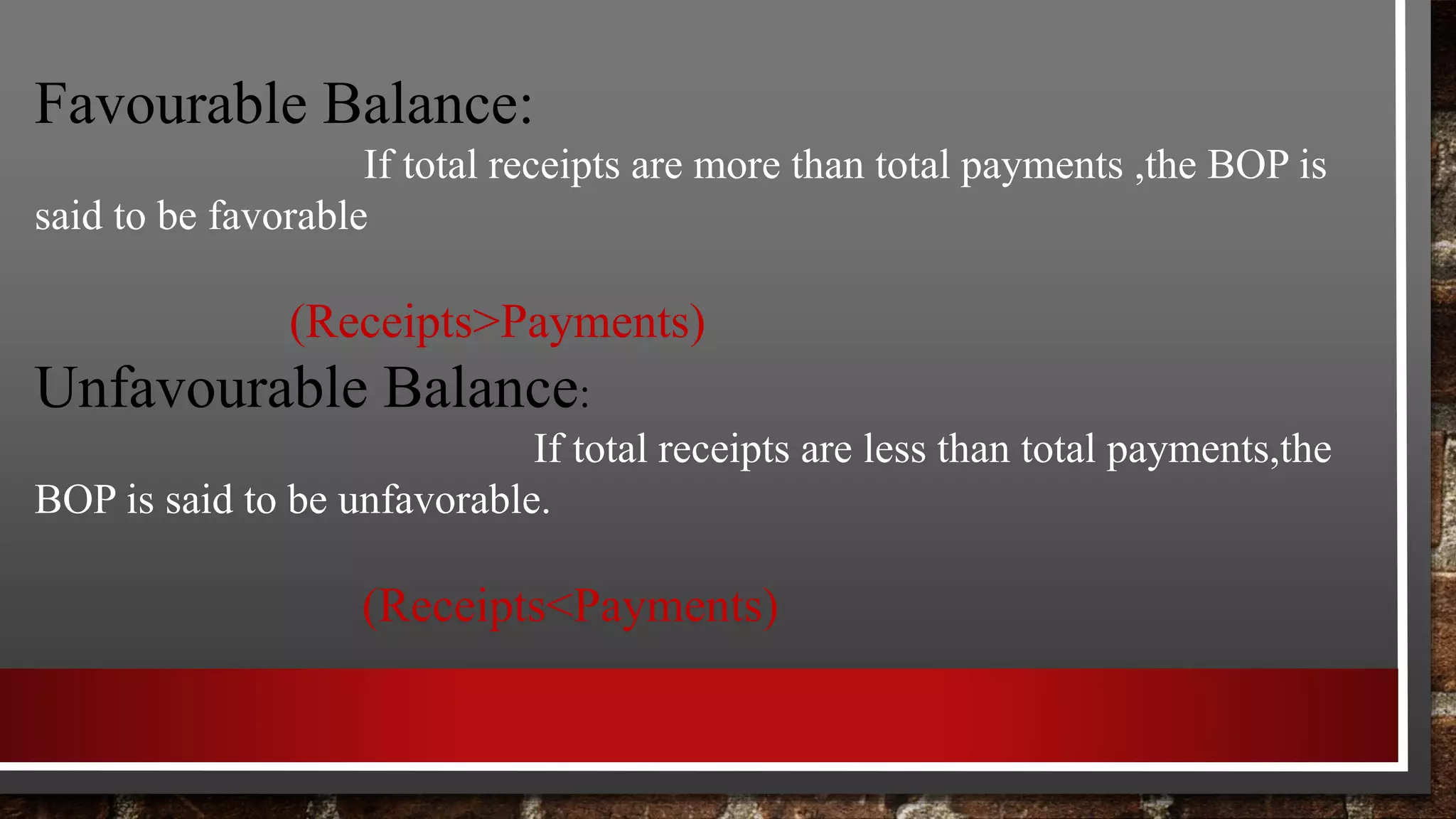 Balance of trade & balance of payment | PPTX