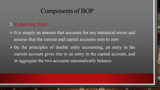 Balance of trade & balance of payment | PPTX