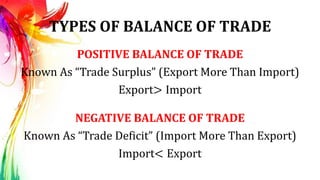 Balance of Trade in Bangladesh | PDF