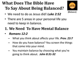 Balance | PPT