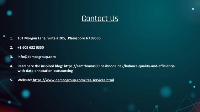 Balance Quality and Efficiency with Data Annotation Outsourcing | PPT Balance Quality and Efficiency with Data Annotation Outsourcing | PPT
